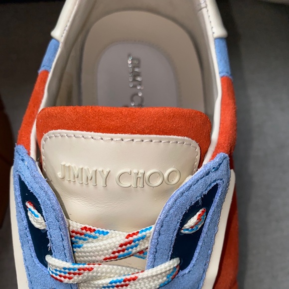 Jimmy Choo | Shoes | Jimmy Choo Raine Retro 9s Sneakers Wash Redblue ...